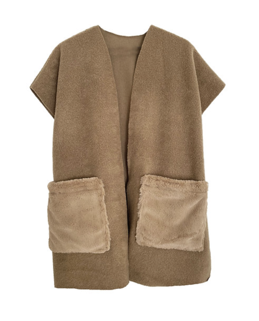 MANIDOU - Gilet Eskimo - Camel | Côté Coeur Côté Jardin