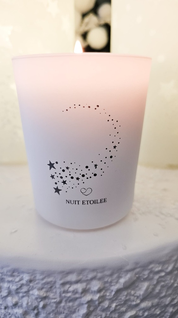 Bougie Signature - Nuit Étoilée | Côté Coeur Côté Jardin